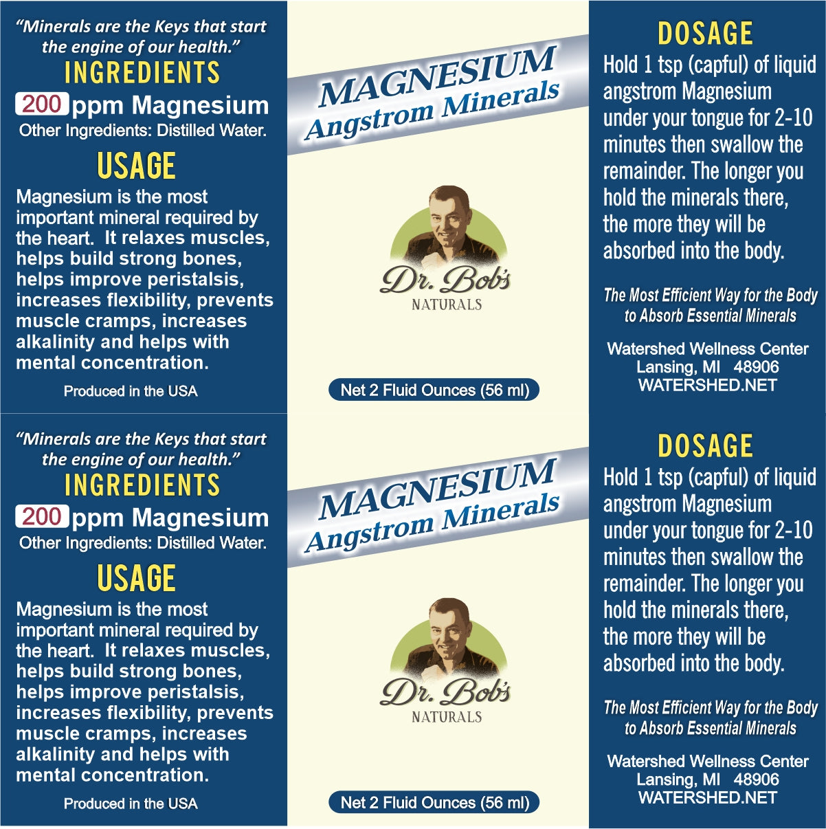 Minerals Supplement - watershedwellness