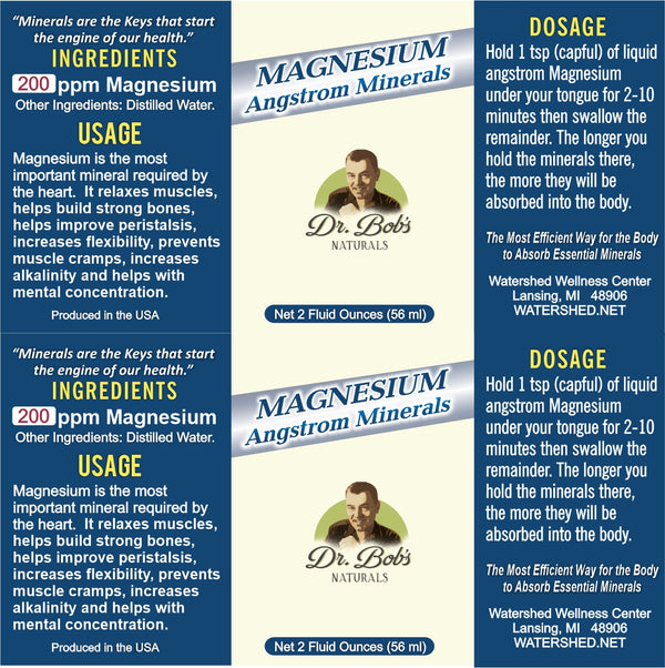 Magnesium - 2oz Bottle - watershedwellness