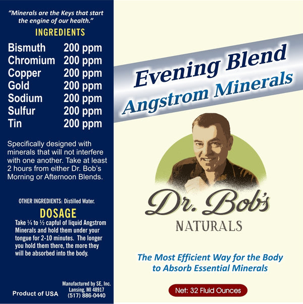 Angstrom Minerals - Evening Blend (32 Oz. Bottle) - watershedwellness